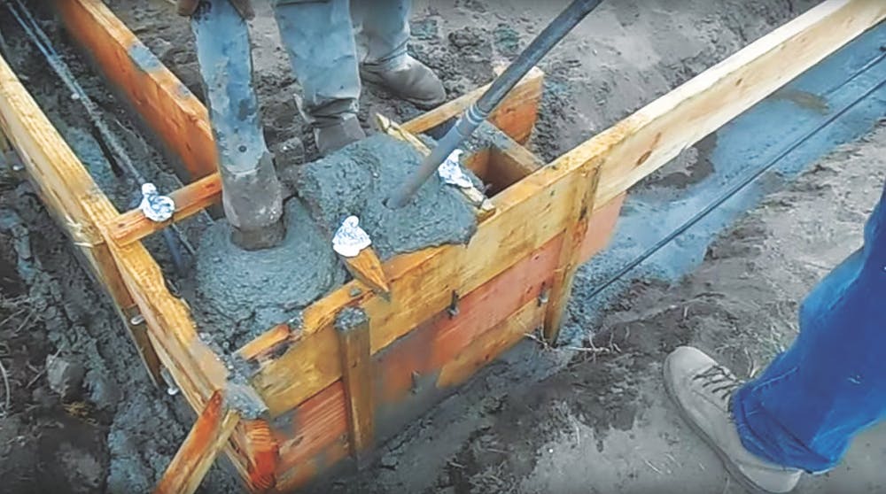 Pouring Foundation Footing Pouring Concrete Footers In Cold Weather